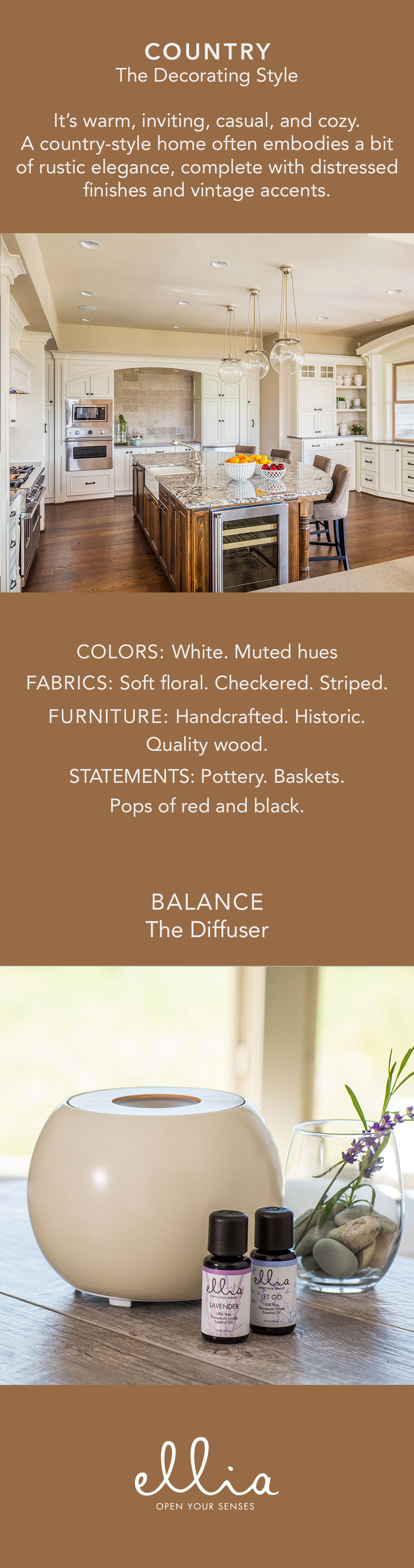 Ellia Blog – The Perfect Diffuser for Country Style